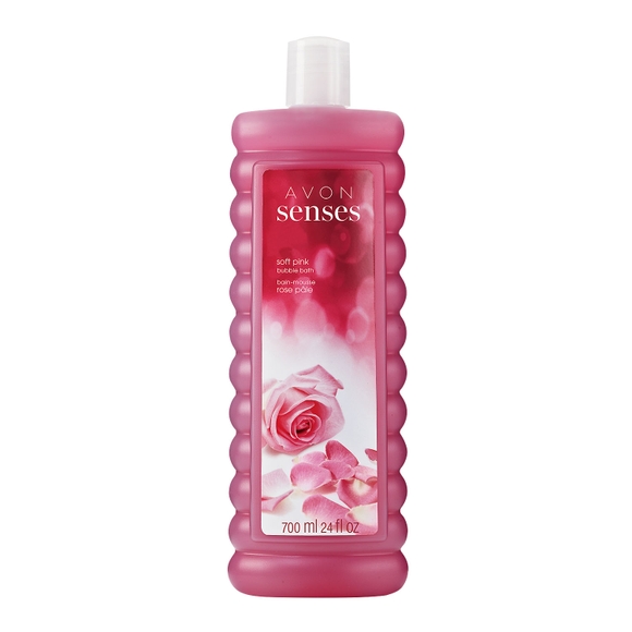 Avon Senses Soft Pink Bubble Bath - Avon Specialist | Shop Cosmetics ...