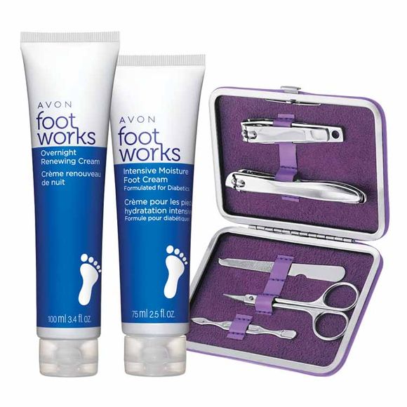 Foot Works Deep Moisture Spa Set - Avon Specialist | Shop Cosmetics ...